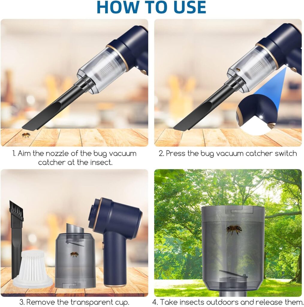 Handheld Vacuum Cordless Bug Catcher: Your New Ally